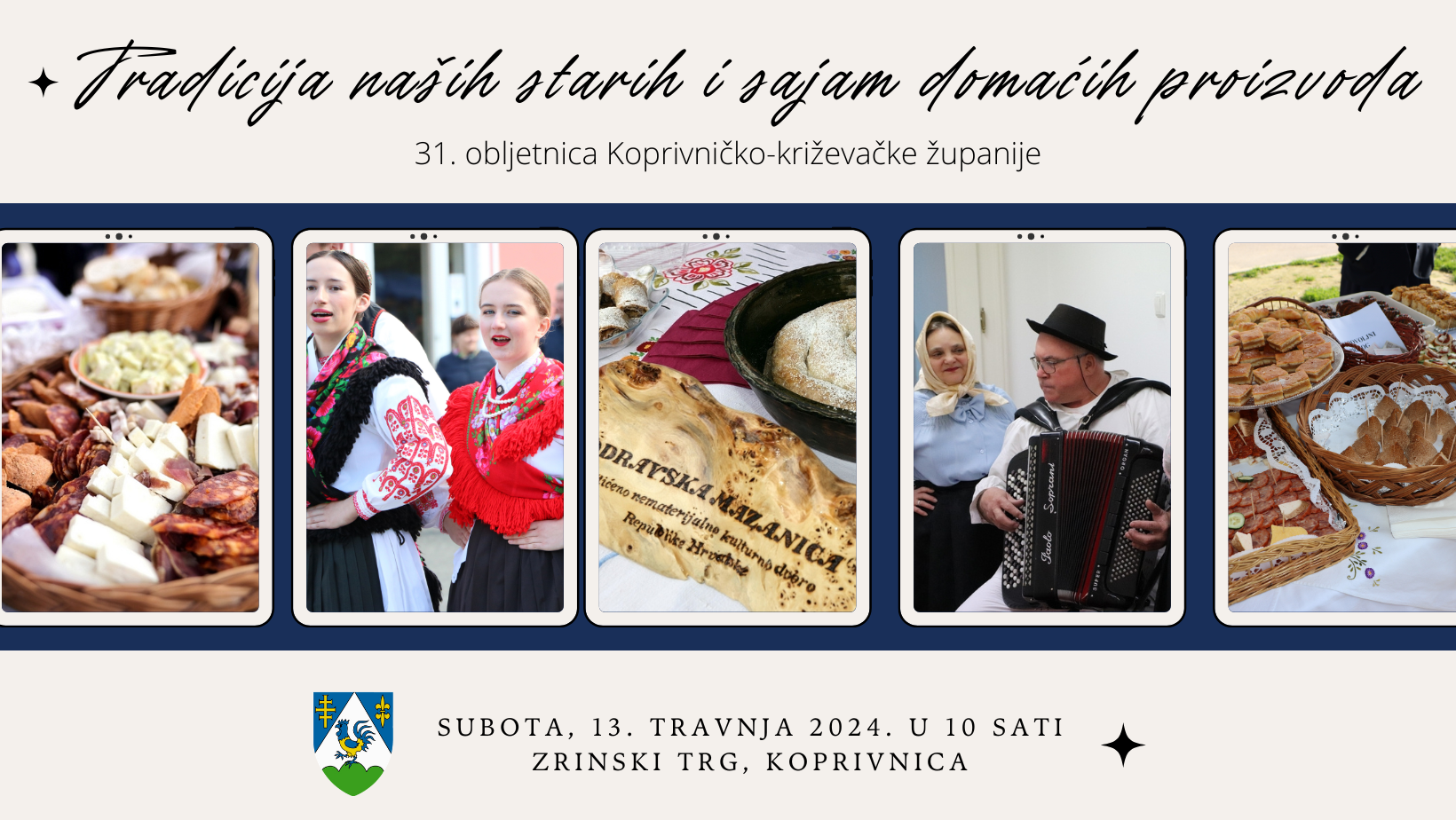 Posjetite Tradiciju naših starih, Sajam proizvoda i Glazbenu šetnju ...